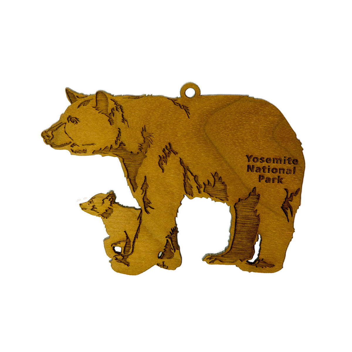 Wooden Bear Ornament – Yosemite Conservancy