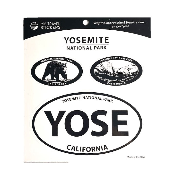 Yosemite Triple Decal – Yosemite Conservancy