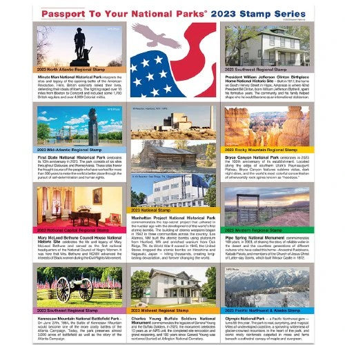 2023 Passport Stamp Set – Yosemite Conservancy