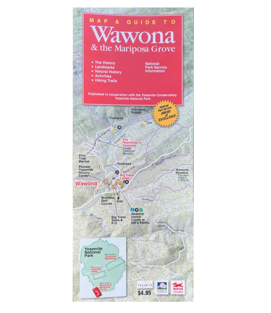 Map & Guide Wawona – Yosemite Conservancy