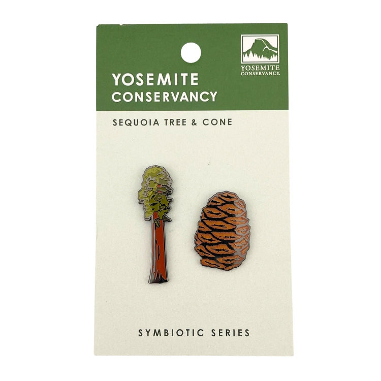 Sequoia & Cone Pin Set – Yosemite Conservancy