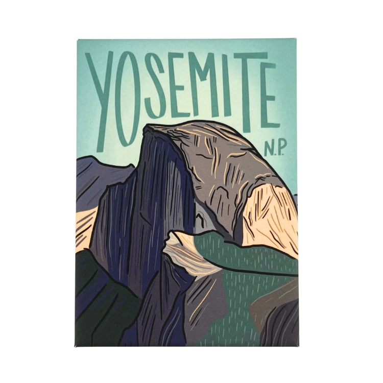 Yosemite National Park Half Dome Soft-Touch Magnet – Yosemite Conservancy